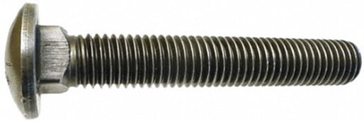 3/4"-10 x 5" (USS) GRADE-8 CARRIAGE BOLTS, OIL FINISH (6-PACK)