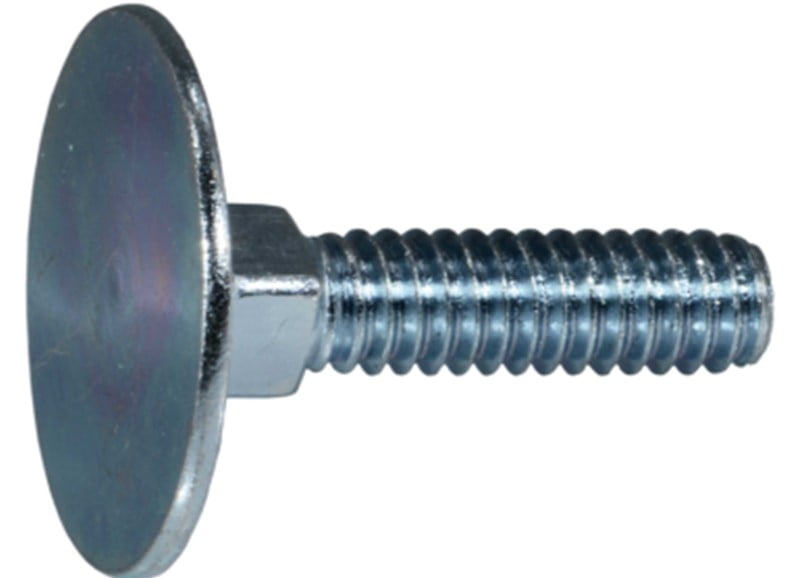 1/4"-20 x 2-1/2" (USS) ELEVATOR BOLTS, Zinc Plated (25-PACK)