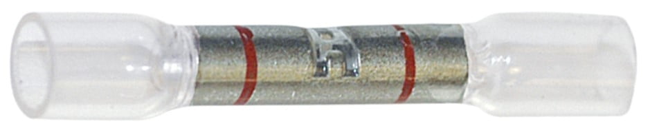 22-18 (CLEAR-VIEW) HEAT SHRINK BUTT CONNECTOR (100-PACK)