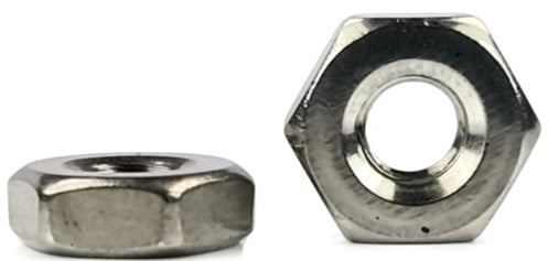 #4-40 (USS) MACHINE SCREW NUT, Zinc Plated