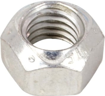 3/8"-16 (USS) GRADE-8 ALLOY CT-TOPLOCK NUTS, Zinc Wax (100-PACK)